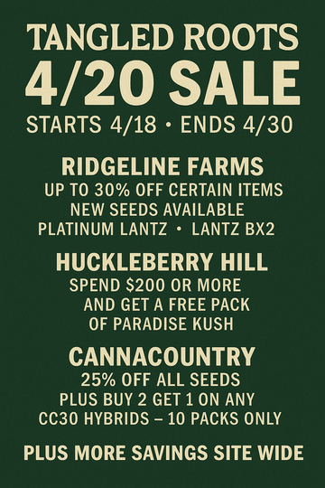 Ridgeline Farms Seeds – Tangled Roots